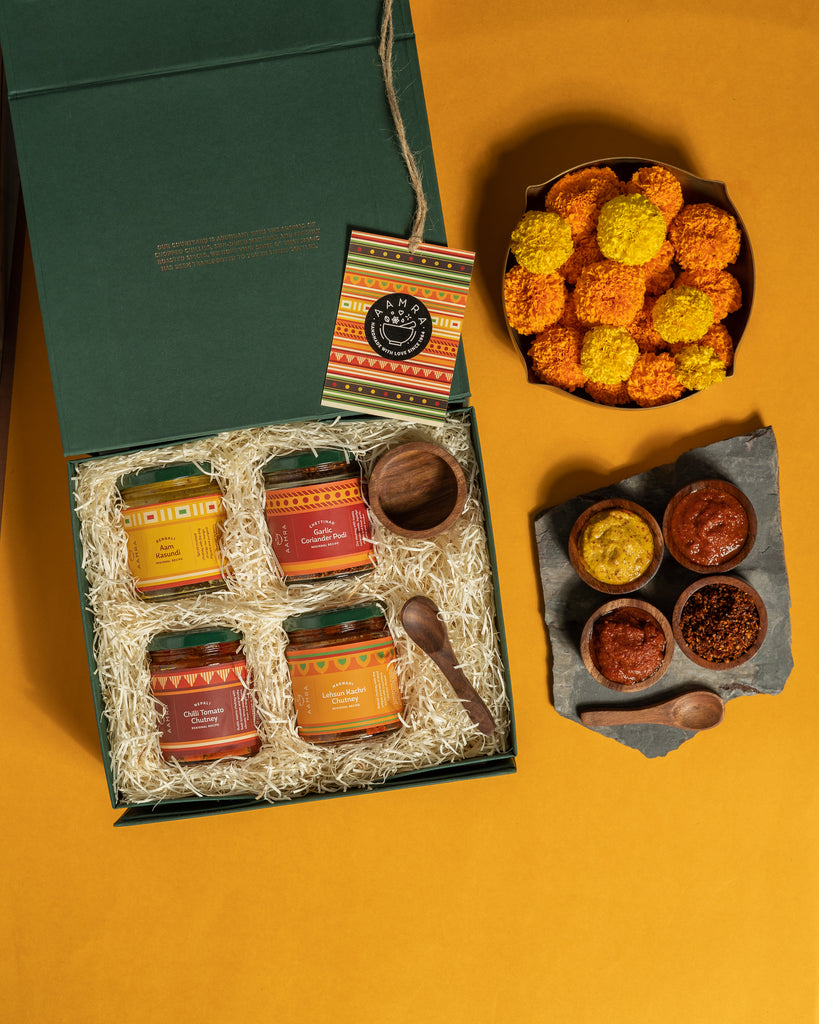 The Chutney Box (Set of Four) – Aamra by NSK