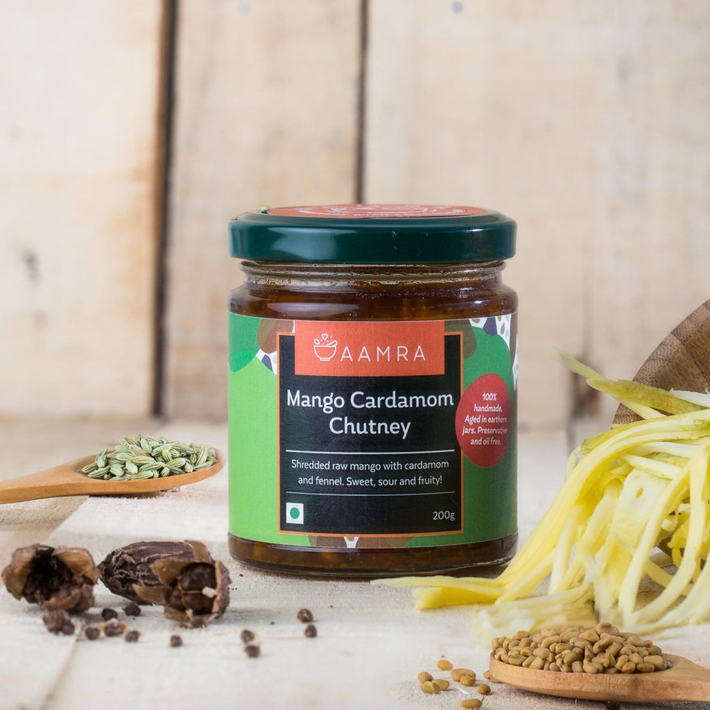Mango Cardamom Chutney | Mango Pickles | Buy Pickles Online – Aamra by NSK