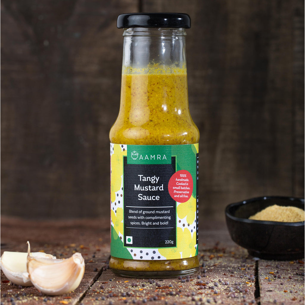 Buy Sauce Online | Tangy Mustard Sauce | Mustard Sauce – Aamra by NSK
